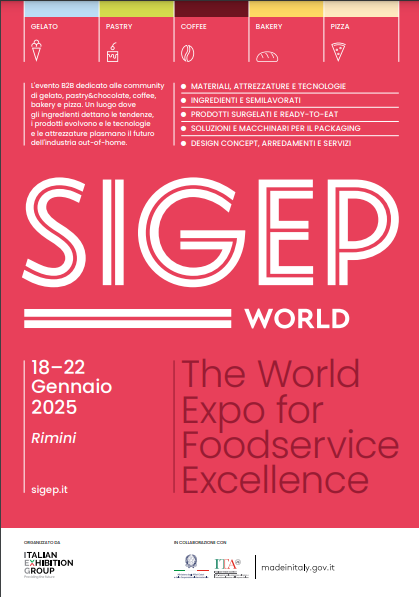 Sigep World - 2026, Rimini, Rimini Fiera dal 24 gennaio al 27 gennaio